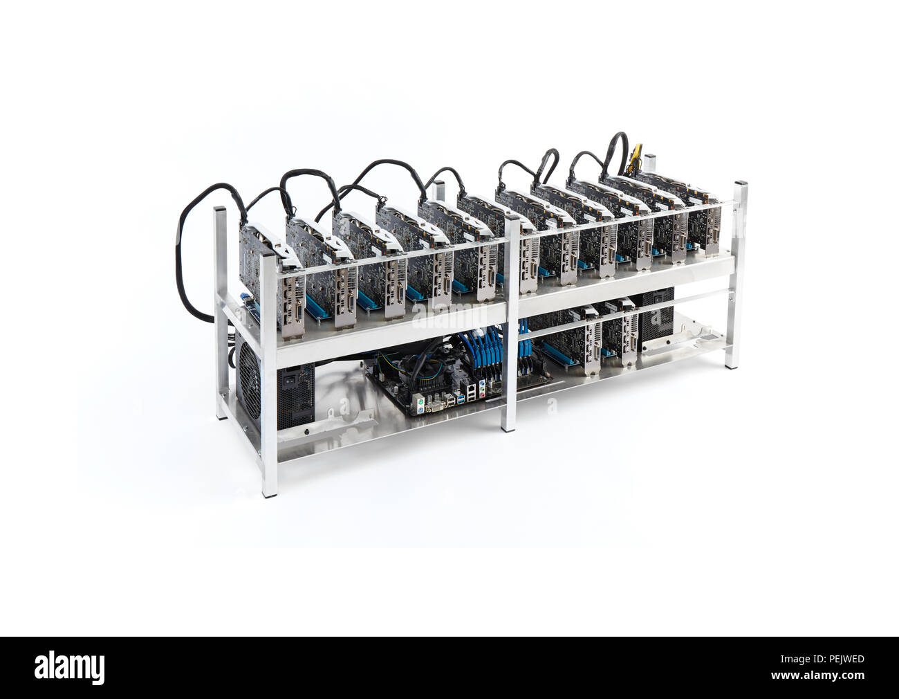 Cryptocurrency miner Cut Out Stock Images & Pictures - Alamy