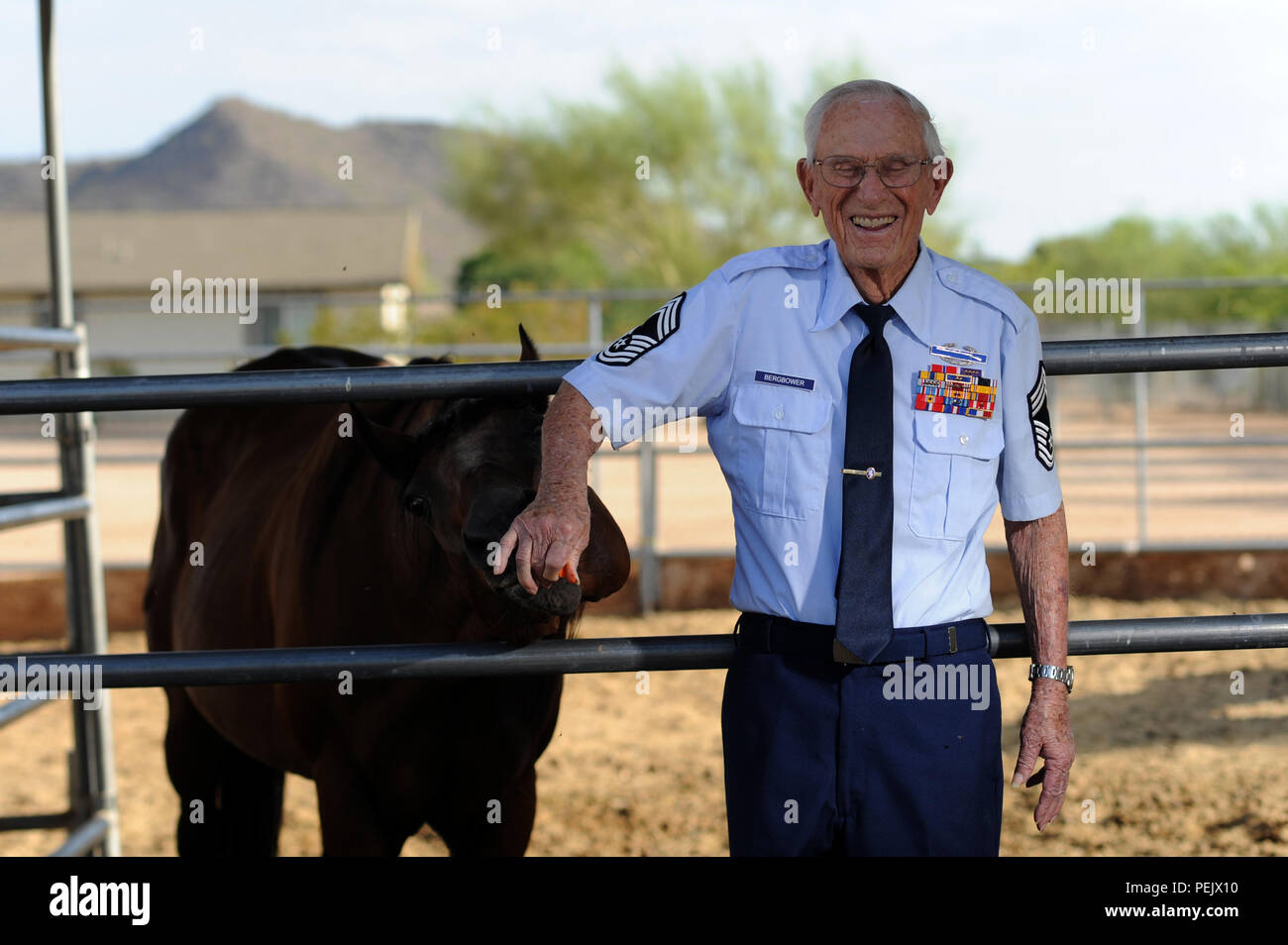 Retired Chief Master Sgt. Harold Bergbower was born May 11, 1920, in ...