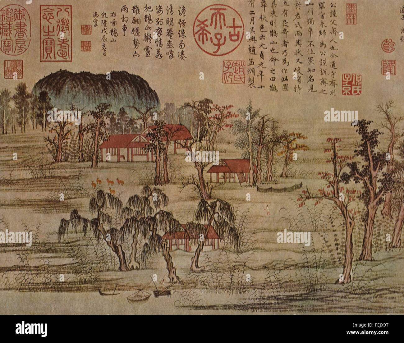 Chinese landscape painting hi-res stock photography and images - Alamy