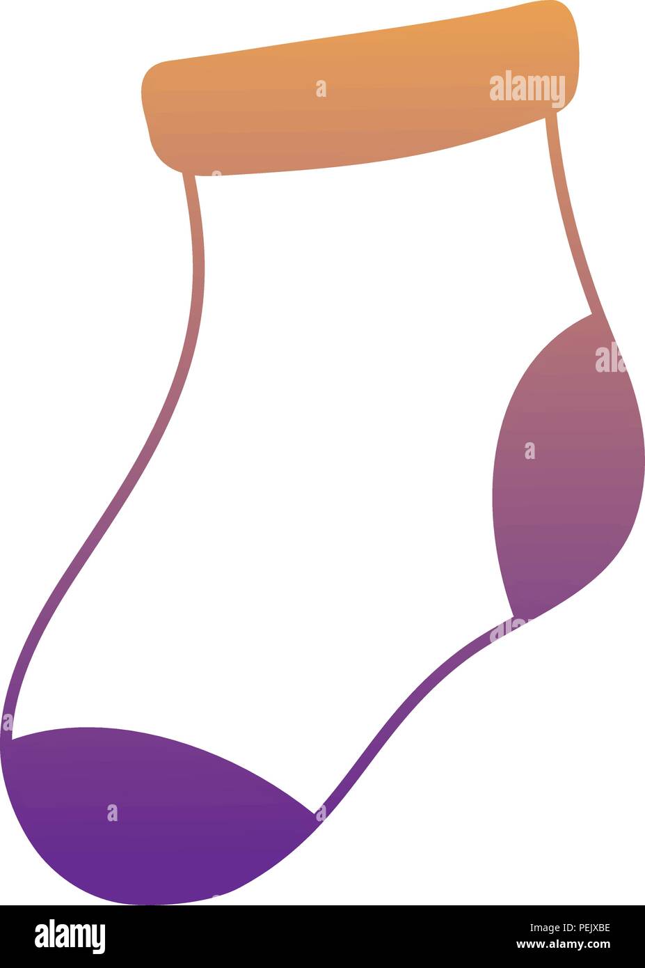 baby sock icon over white background, vector illustration Stock Vector ...