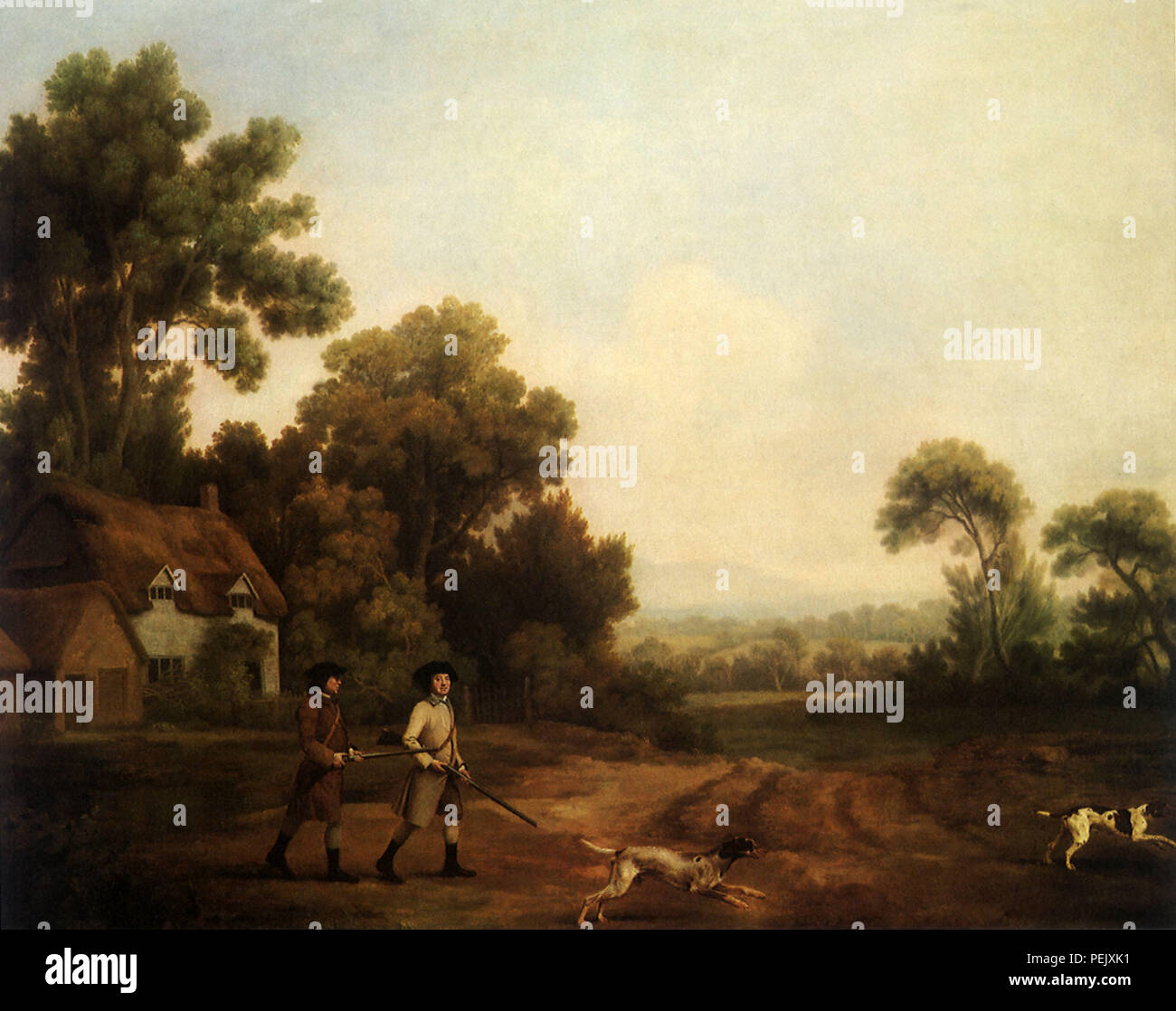 George stubbs dogs hi-res stock photography and images - Alamy