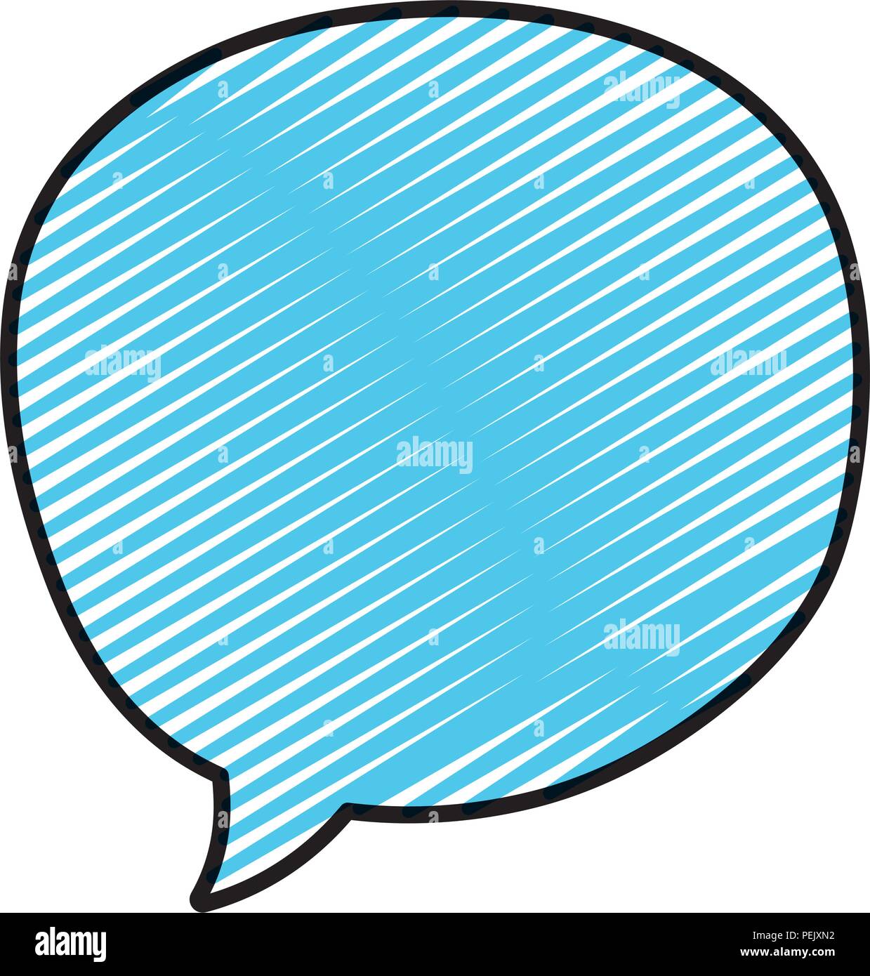 doodle graphic chat bubble text message Stock Vector Image & Art - Alamy