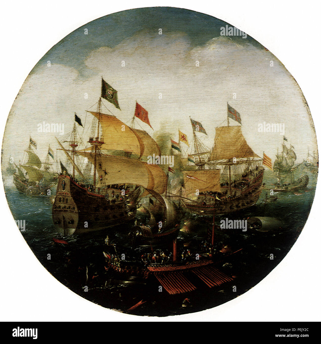 Dutch painting of armada hi-res stock photography and images - Alamy