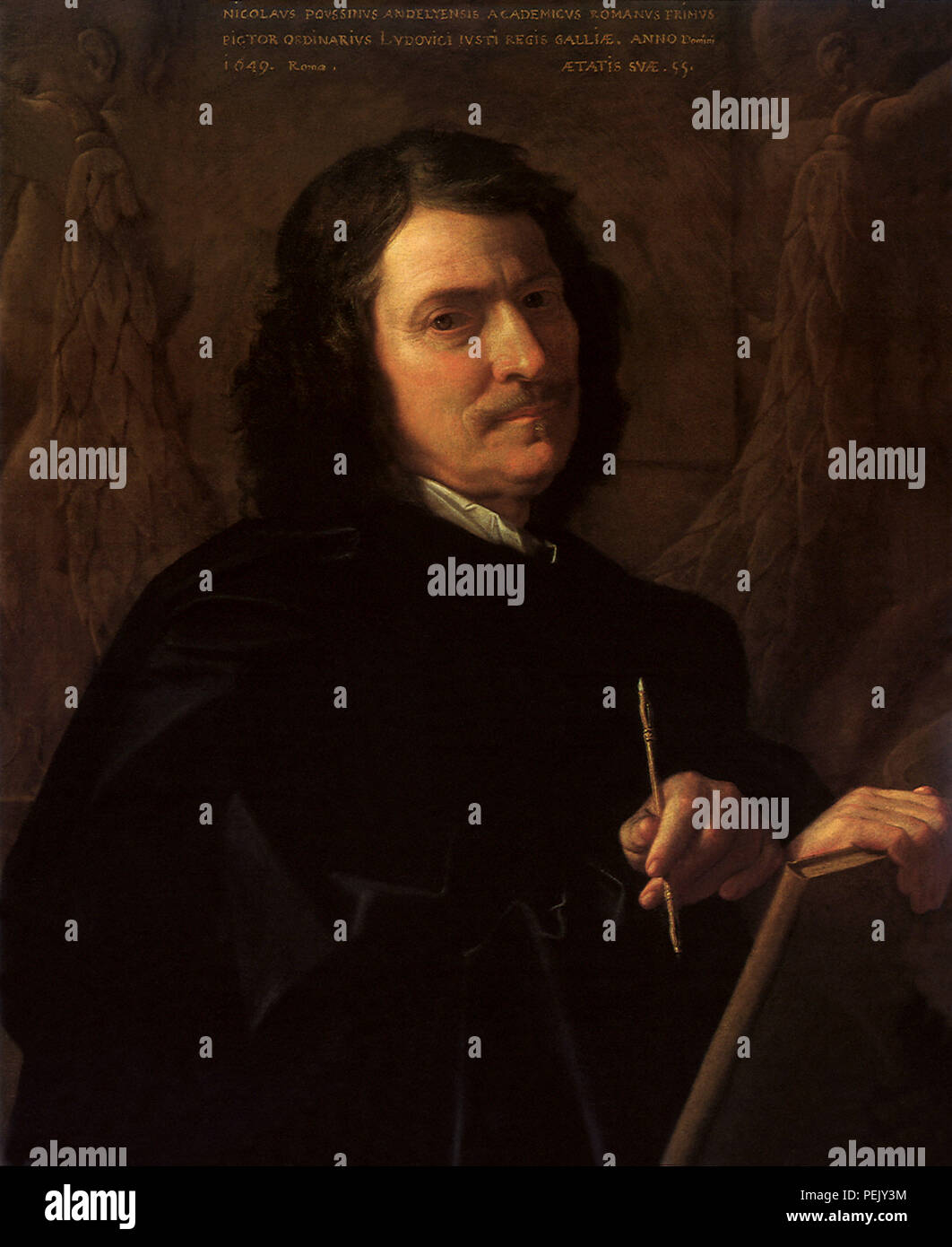 Nicolas poussin portraits hi-res stock photography and images - Alamy