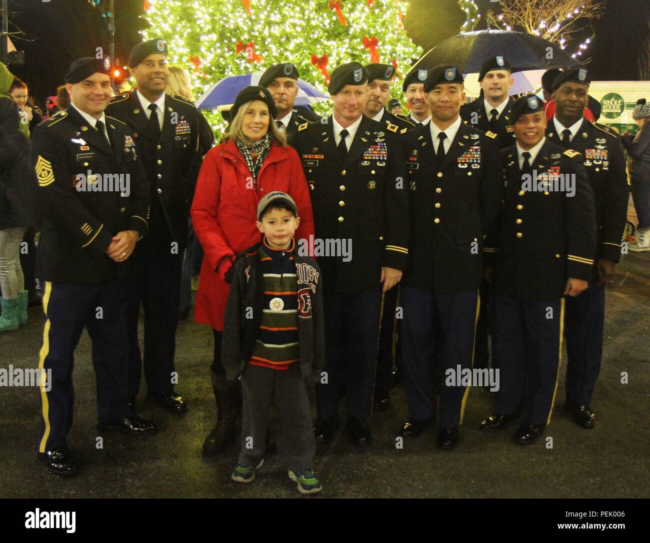 University Place Mayor Denise McCluskey is joined by Col. William A ...