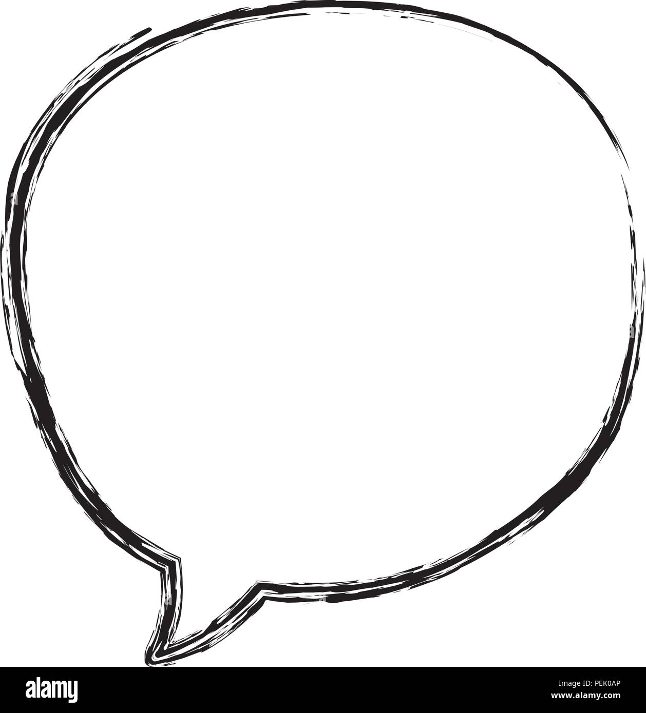 grunge graphic chat bubble text message Stock Vector Image & Art - Alamy