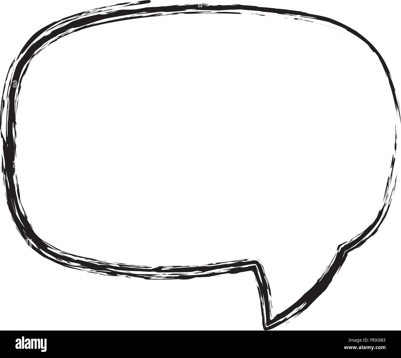 grunge graphic chat bubble text dialogue Stock Vector Image & Art - Alamy