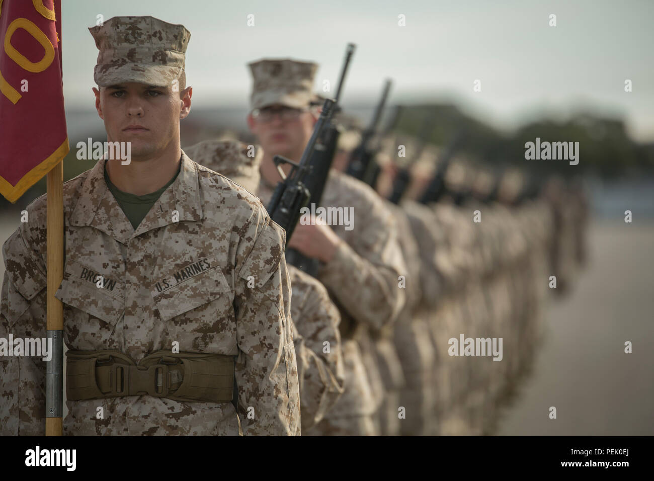 Recruits of Platoon 1096, Alpha Company, 1st Recruit Training Battalion ...