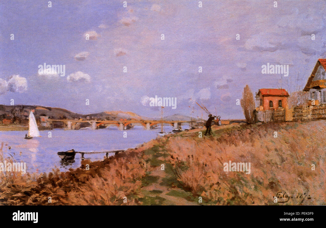 Argenteuil bridge and the seine hi-res stock photography and images - Alamy