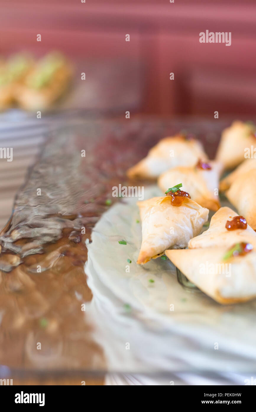 Filo pastry appetizers hi-res stock photography and images - Alamy