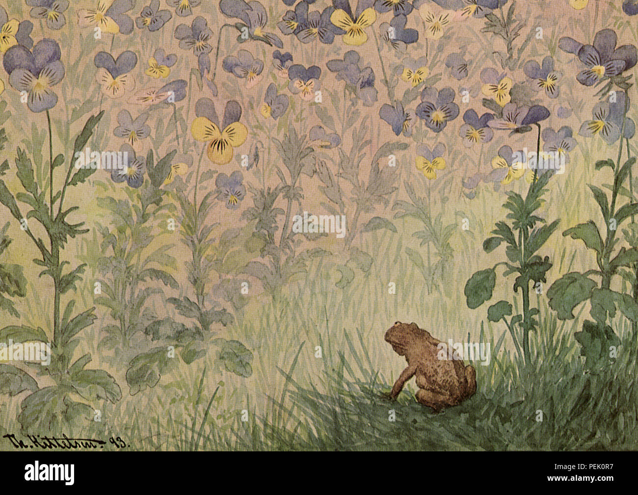 Amazing, Kittelsen, Theodor Stock Photo - Alamy