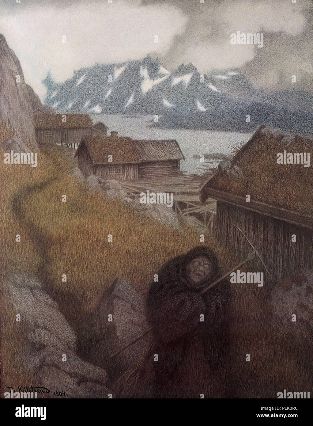 Theodor kittelsen hi-res stock photography and images - Alamy