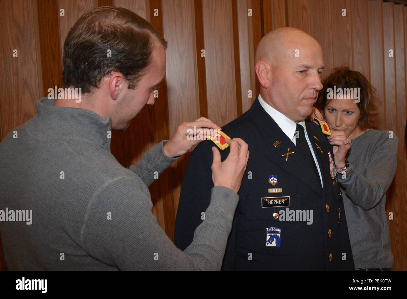 Mason Hepner, Col. Robert Hepner’s son and Missy Zilinski, Hepner’s ...