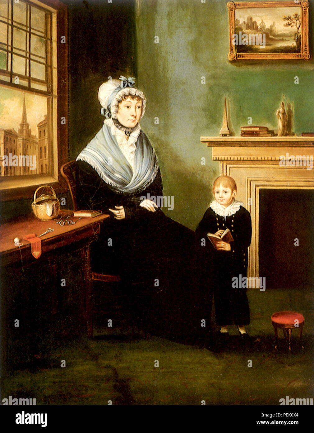 Interior Scene, Stuart, Jane Stock Photo - Alamy