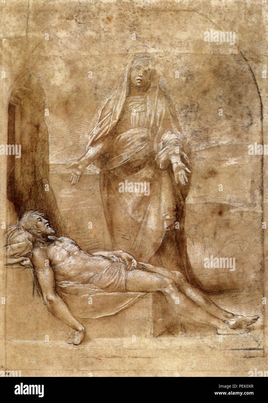 Pietà, Raphael, Raffaello S Stock Photo - Alamy