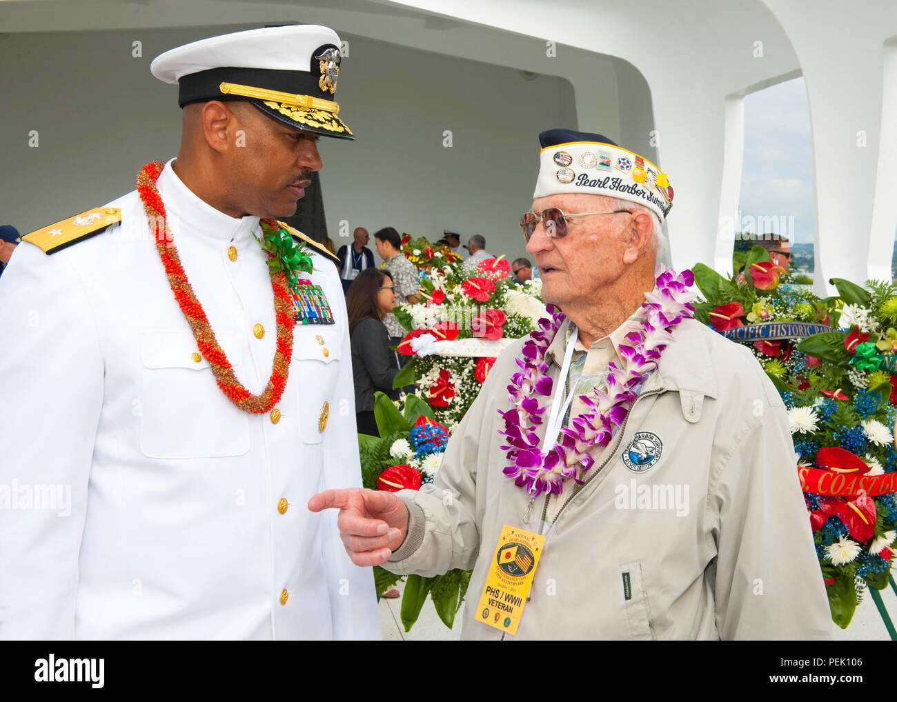 151207-N-ON468-185 PEARL HARBOR (Dec. 07, 2015) Rear Adm. John Fuller ...