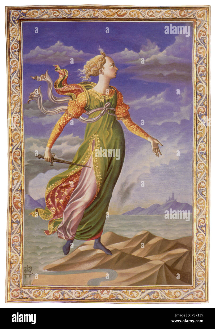 Symbol of Carthage, Pesellino, Francesco di Stefan Stock Photo - Alamy