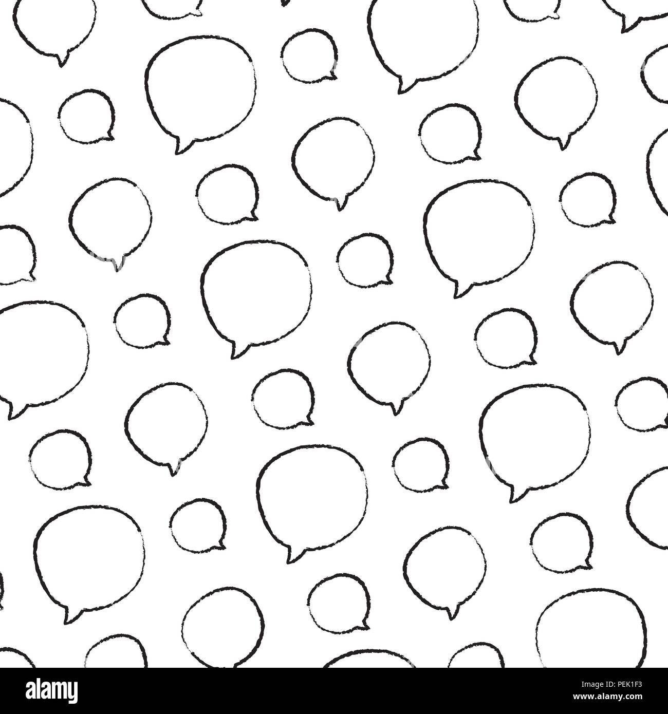 grunge graphic chat bubble dialogue background Stock Vector Image & Art ...