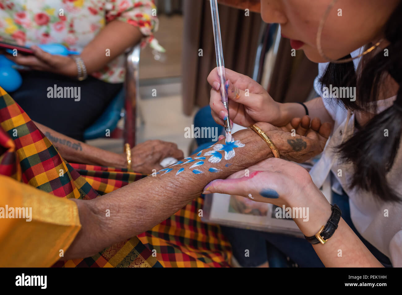 Hand tattoo hi-res stock photography and images - Alamy
