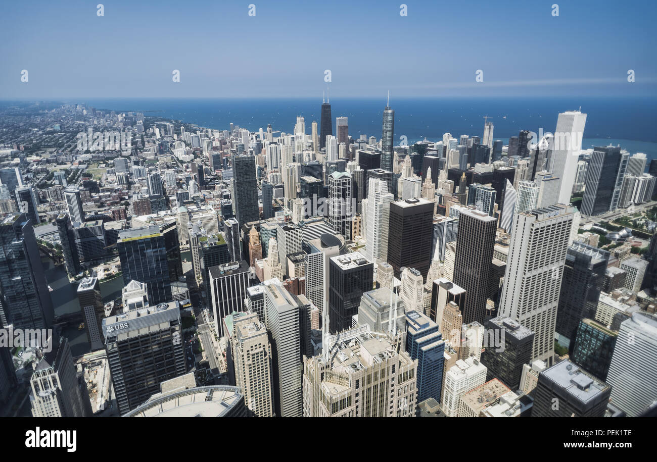 Willis Tower Skydeck Chicago Stock Photo - Alamy