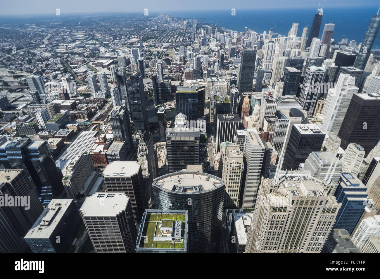 Willis Tower Skydeck Chicago Stock Photo - Alamy
