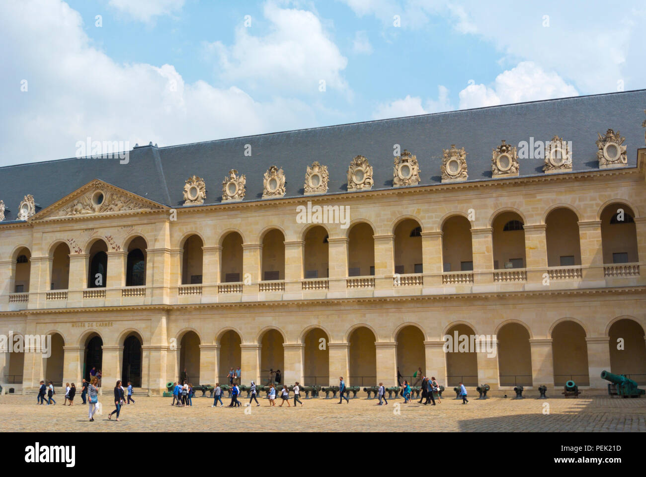 Musee de l'Armée, Army Museum, Les Invalides, Paris, France Stock Photo ...