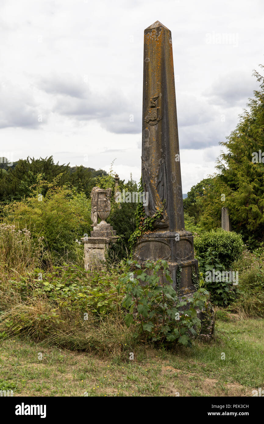 Bath Abbey Cemetery, City of Bath, Bath, Somerset, England, UK Stock ...