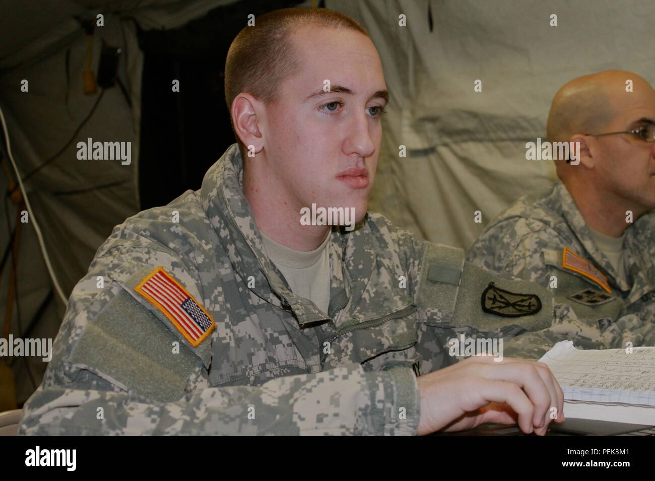 Pvt. Harold Daley, Satellite Communications System Operator, 256th ...