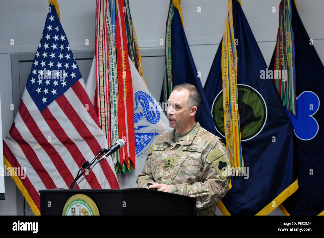 Maj. Gen. Patrick Reinert, commanding general, 88th Regional Support ...