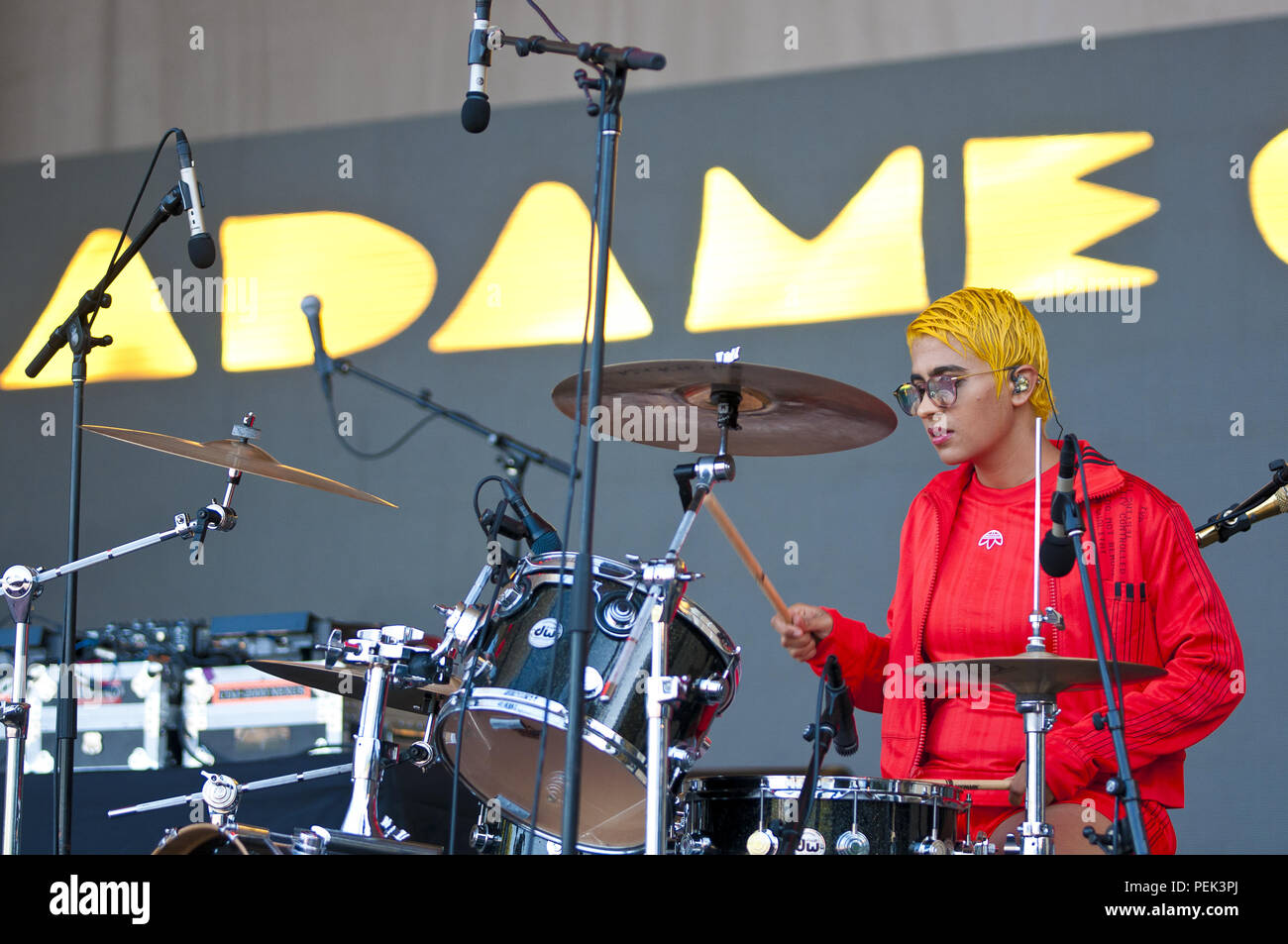 Madame Gandhi performs at Taste of Chicago 2018 at the Petrillo Music ...