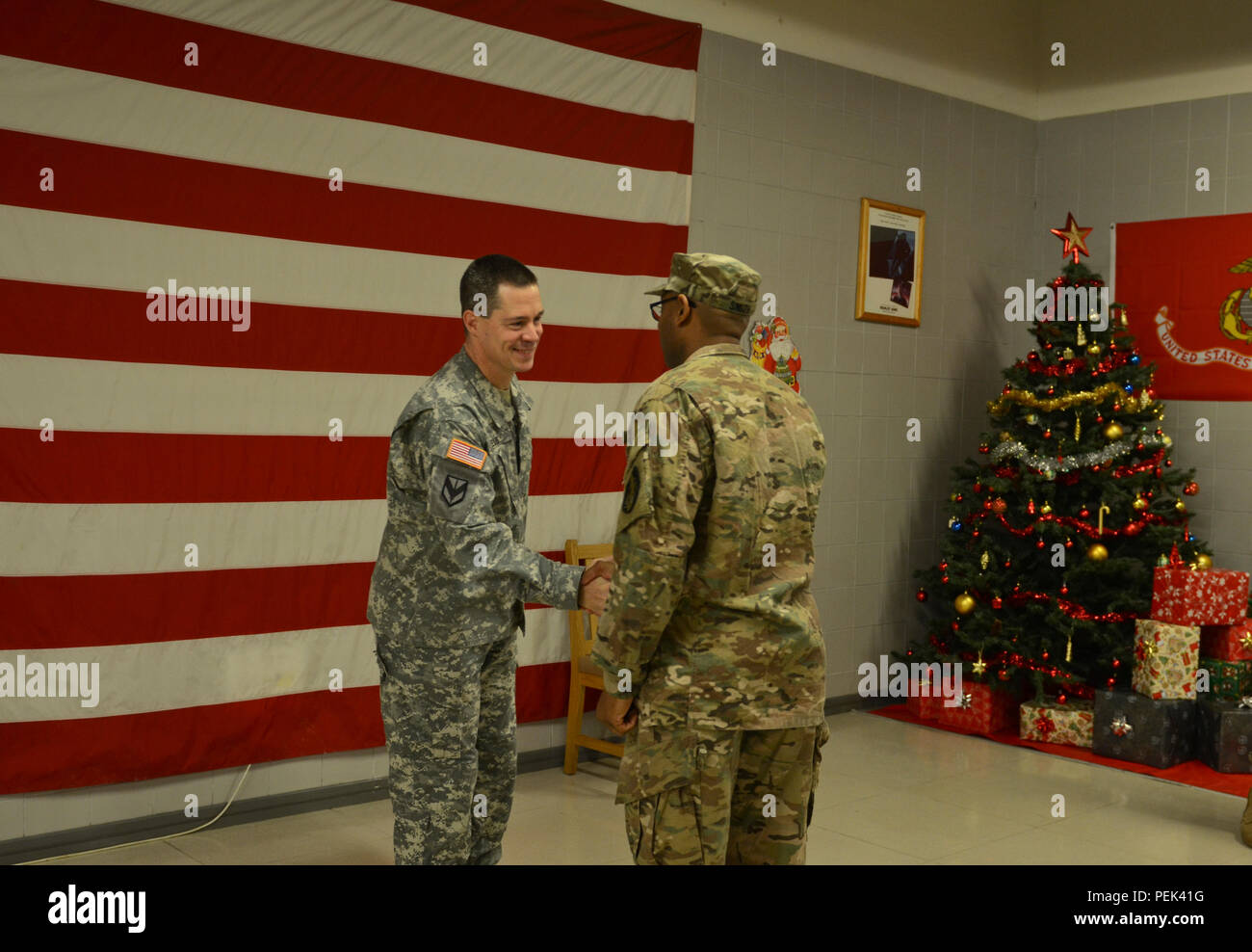 Col. Ellis Lee, commander of the Black Sea Area Support Team of the ...