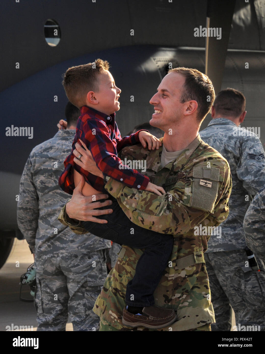 U.S. Air Force Maj. William Gugelman, 79th Rescue Squadron HC-130J ...