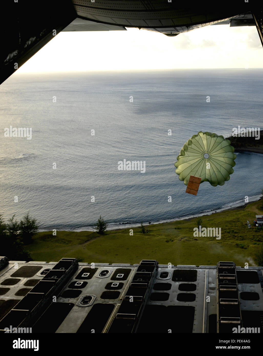 Coastal humanitarian air drop hi-res stock photography and images - Alamy