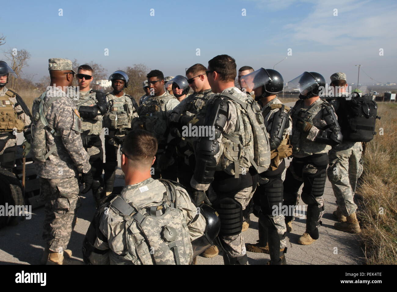 1st combined arms battalion 252nd armor regiment hi-res stock ...