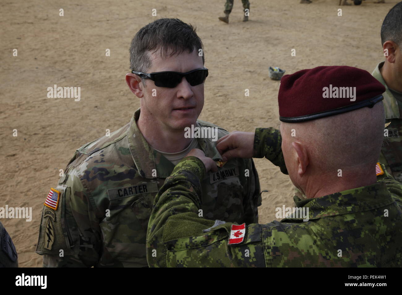 Canadian jump wings hi-res stock photography and images - Alamy