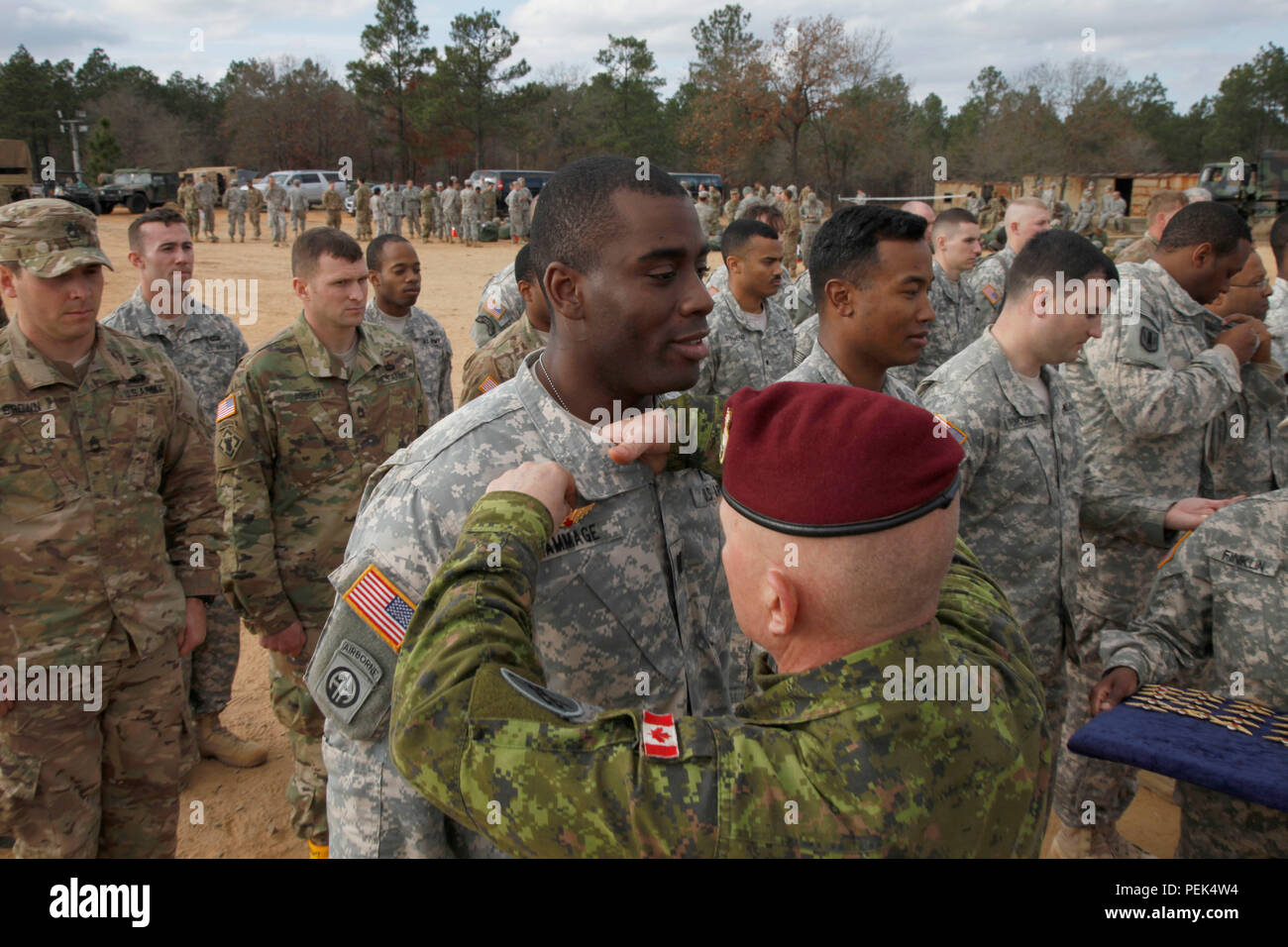 Canadian jump wings hi-res stock photography and images - Alamy