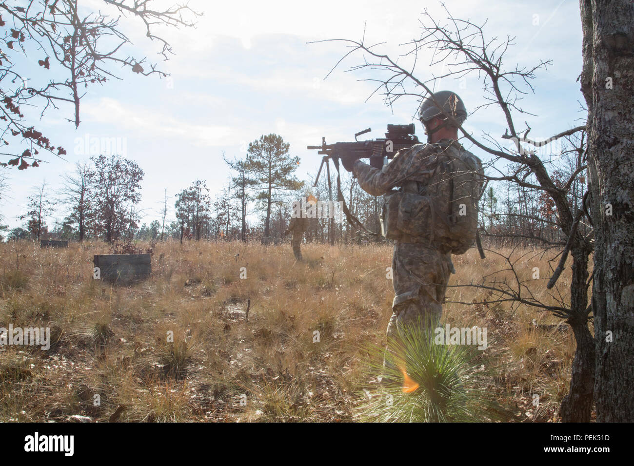 U.S. Army soldiers, infantryman assigned to Pathfinder Company, 2nd ...