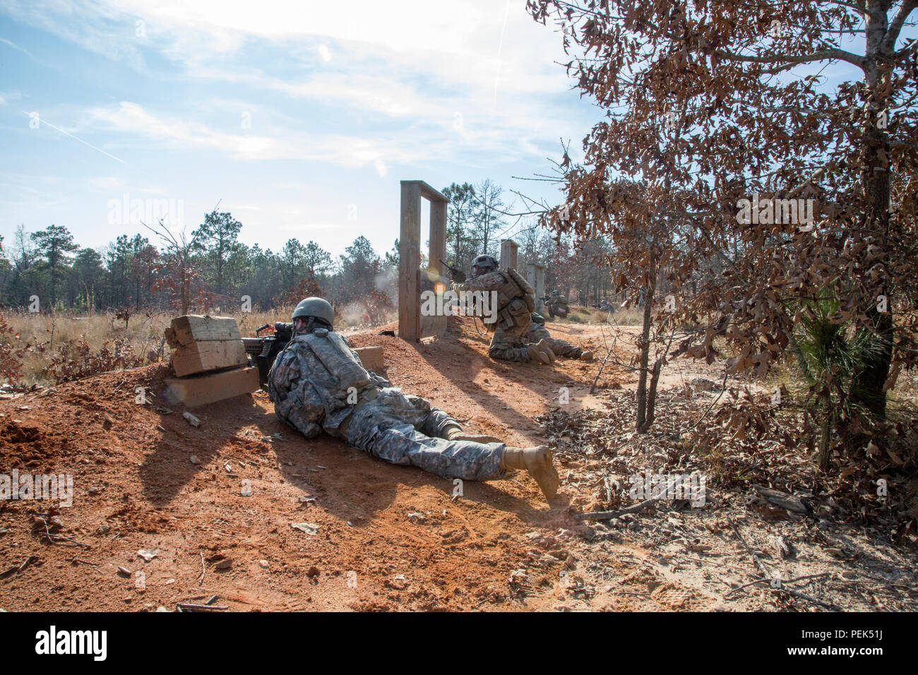 U.S. Army soldiers, infantryman assigned to Pathfinder Company, 2nd ...