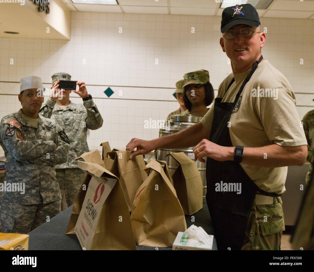 Col. Jerry Turner, commander of 2nd Brigade, 2nd Infantry Division ...