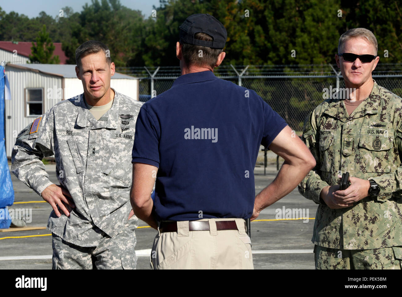 Army Maj. Gen. William F. Roy, the commanding general of Joint Task ...