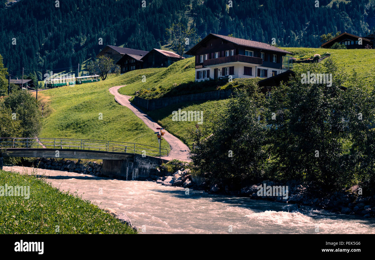 Alpine scene hi-res stock photography and images - Alamy