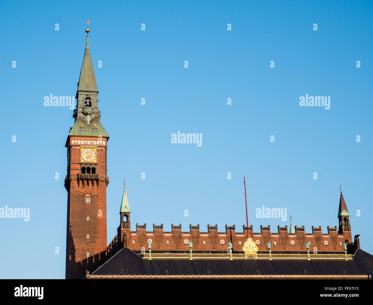 City hall kobenhavns radhus hi-res stock photography and images - Alamy