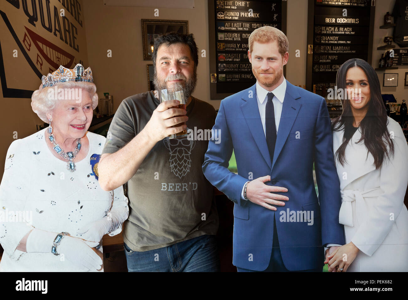 Gary Croft owner of Yorkshire Square Brewery Stock Photo - Alamy