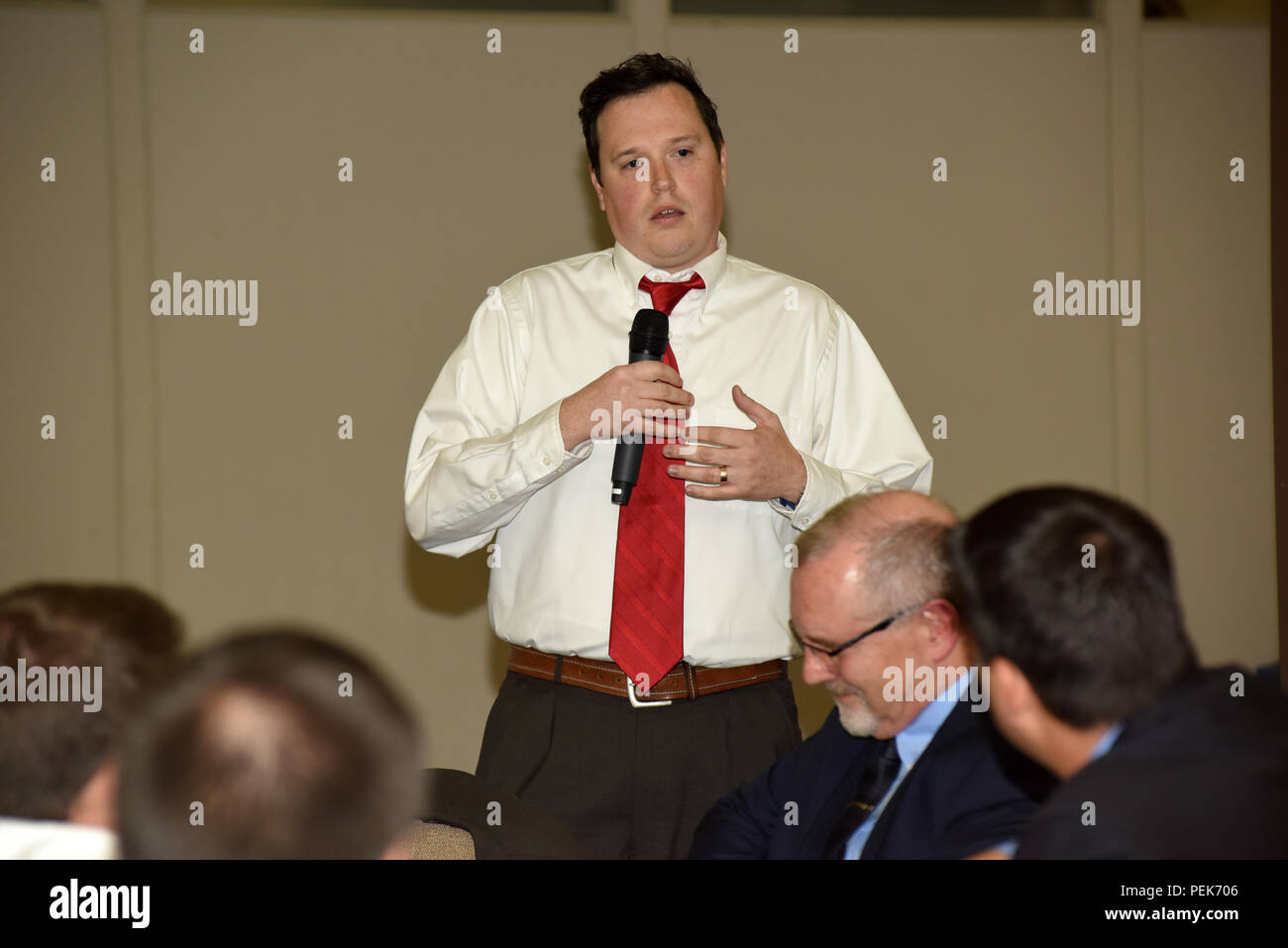 Park Ranger Trey Church, biologist at J. Percy Priest Lake, talks about ...