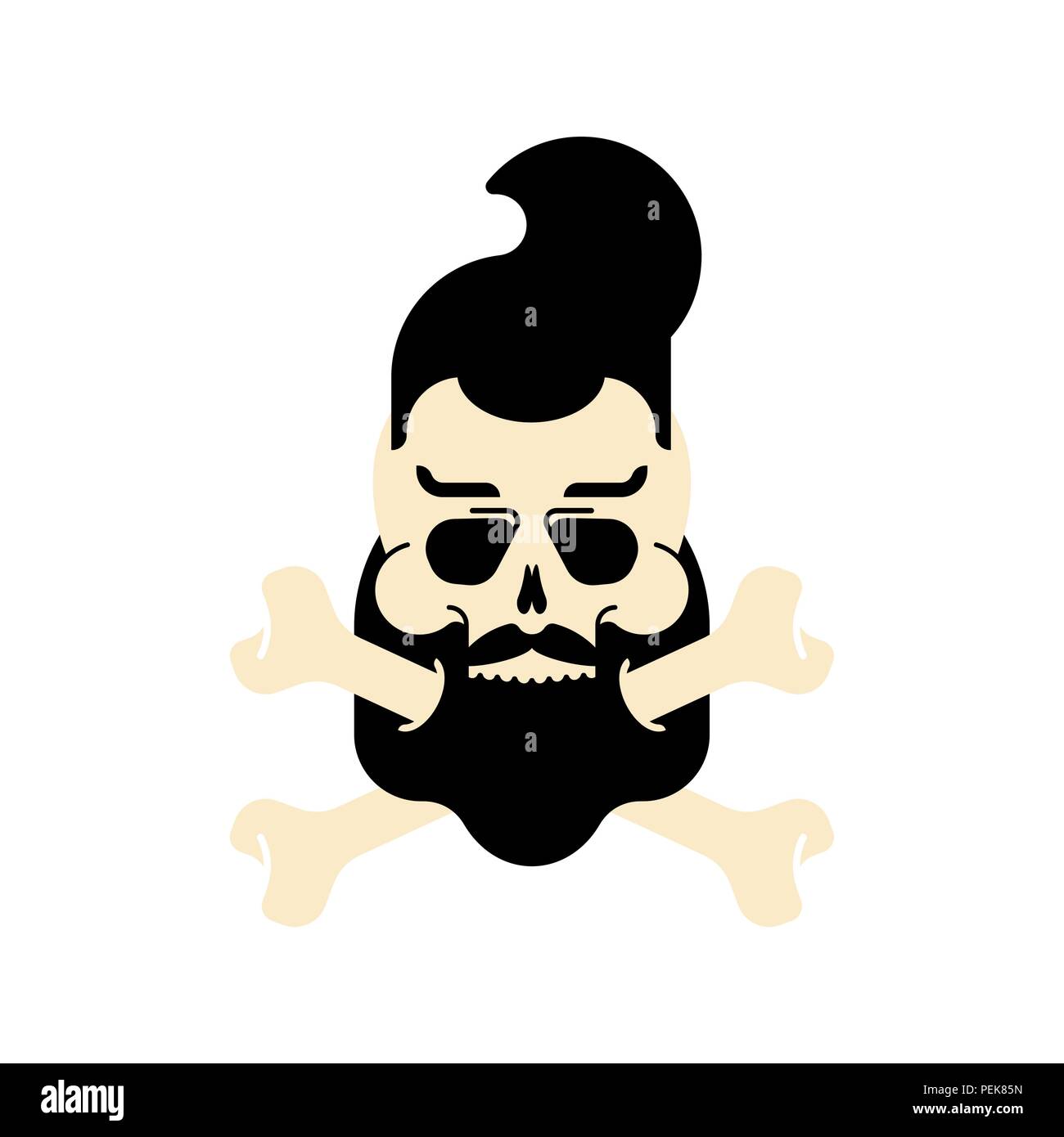 Beard And Crossbones