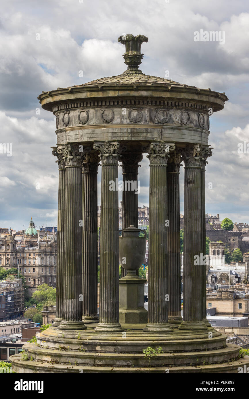 Calton hill background hi-res stock photography and images - Alamy