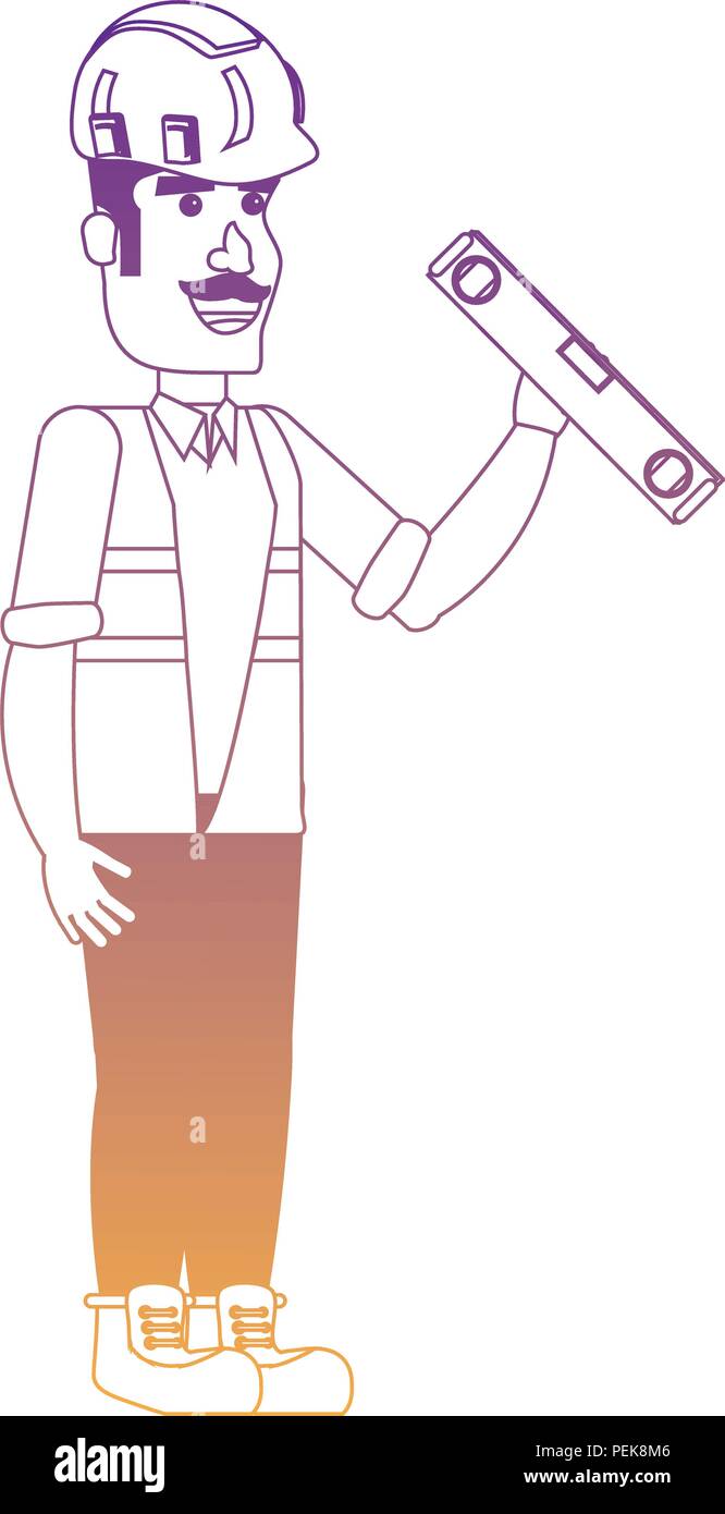 Spirit level cartoon Stock Vector Images - Alamy