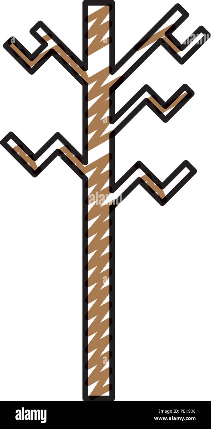 Wooden stalk Stock Vector Images - Alamy