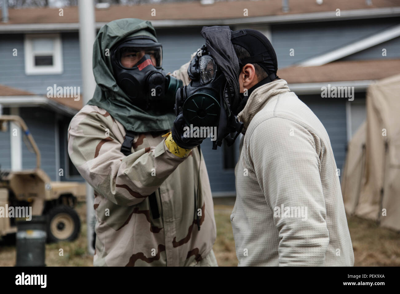U.S. Soldiers from the 20th CBRNE (Chemical, Biological, Radiological ...