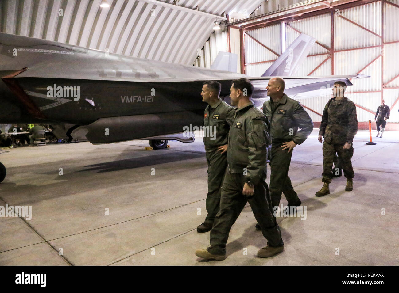 U.S. Marine Corps Lt. Col. James Bardo, Commanding Officer of Marine ...